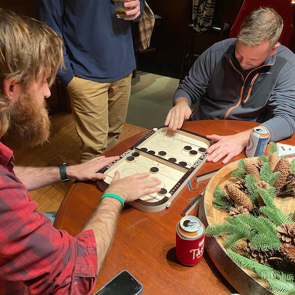 Finger Hockey Puck Game Puck Board Game Family Board Games Fast Sling ...