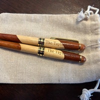 Personalized Engraved Wood Pen, Custom Wooden Ballpoint Pens ...