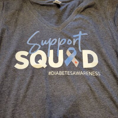 Diabetes Awareness Shirt Diabetes Survivor Support Shirt - Etsy