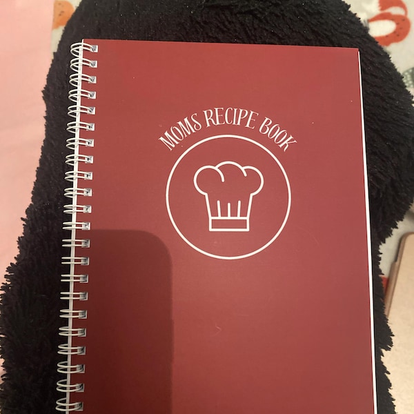 40 Page Baking Recipe Logbook | Custom Baking Journal | Record Your Own ...