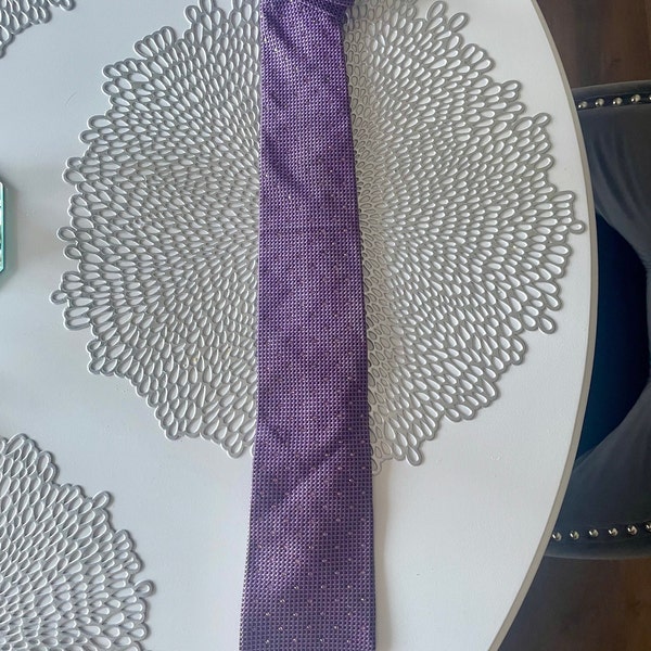 Red, White and Blue Paisley Bling Tie - Etsy