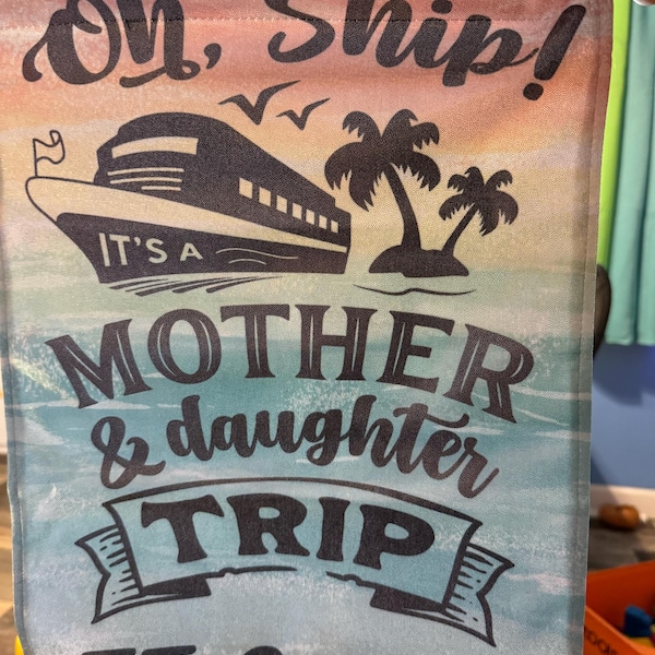 Cruise Ship Sign, Cruise Squad Personalized Sign, Cruise Trip Sign ...