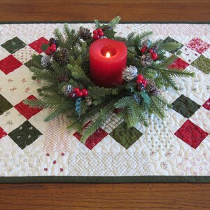 Farmhouse Trees Table Runner Pattern PDF Pattern - Etsy