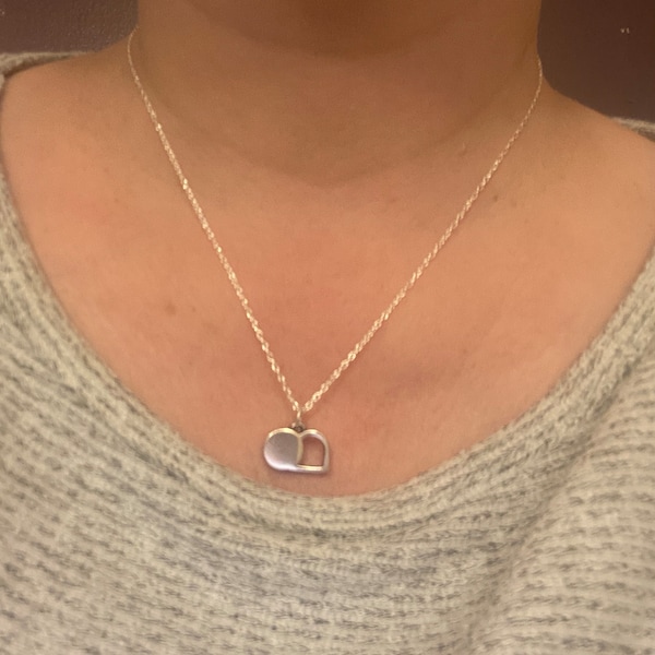 Modern EMPTY TOMB Necklace in Sterling Silver or Gold Overlay ...