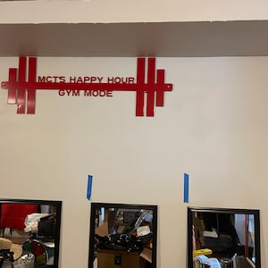 Personalized Home Gym Sign Work Out Custom Gym Sign Workout Wall Art ...