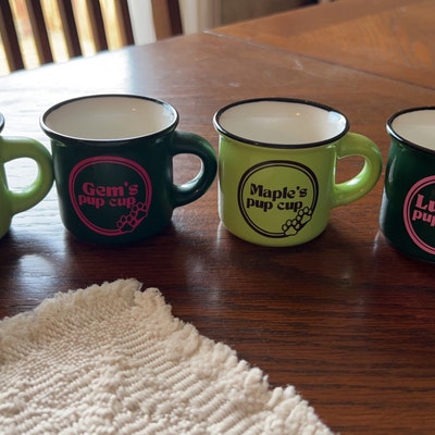 Reusable Pup Cup Custom Puppuccino Mug Dog Mom Gift 2oz Personalized ...