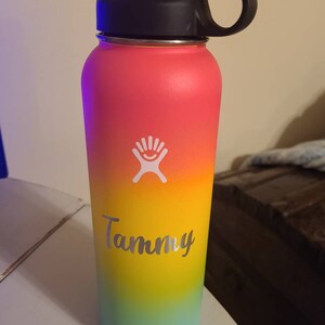 Hydro Flask Cobalt 20oz Laser Engraved Custom Hydro Flask - Etsy