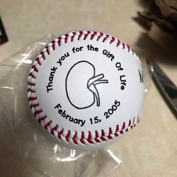 Custom Baseballs for Any Occasion Player Awards Wedding Birthday ...