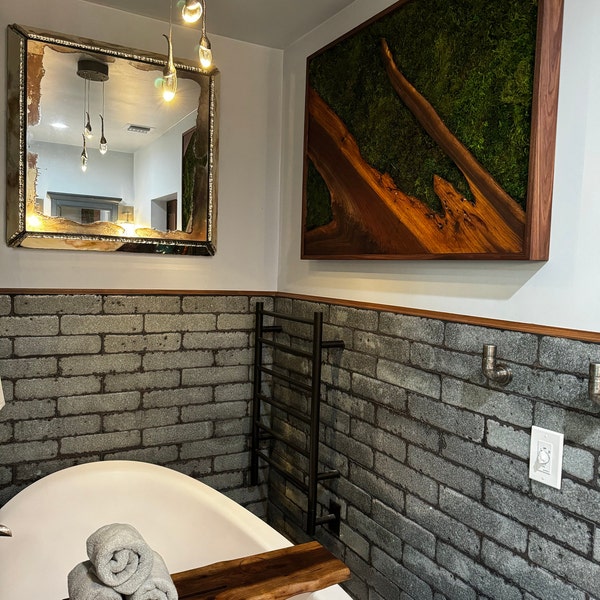 Custom Living Wall Moss Art Wall Deco - Etsy