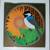 Loon Bird Shadow Box Svg, Minnesota State Bird and Flower Svg, Svg ...