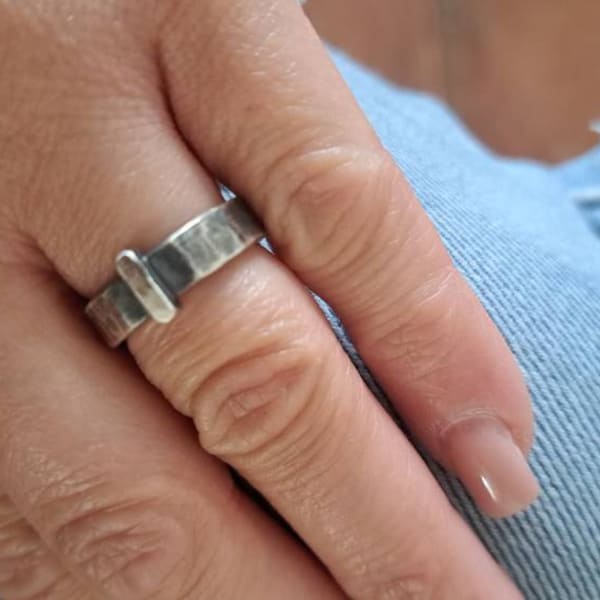 Johnny Depp Ring, Jack Sparrow, 15 Grams Silver, Rustic Handmade Ring ...