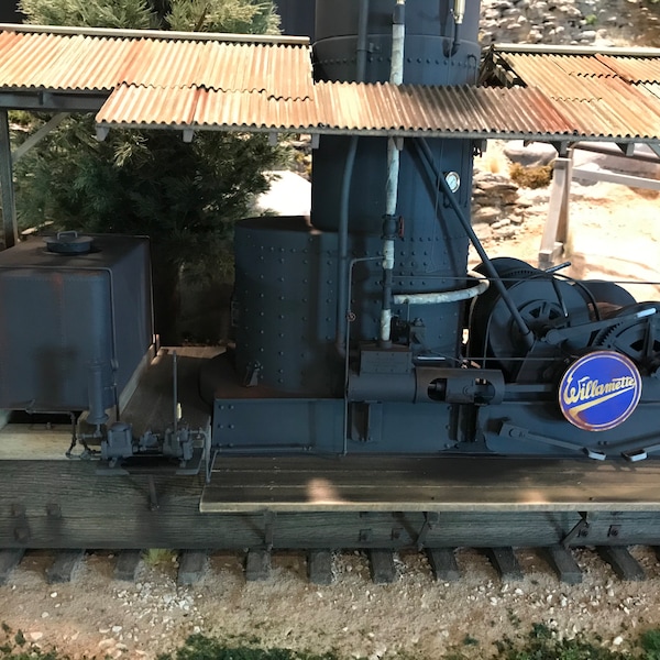 G Scale Water Tank for Willamette Steam Donkey - Etsy