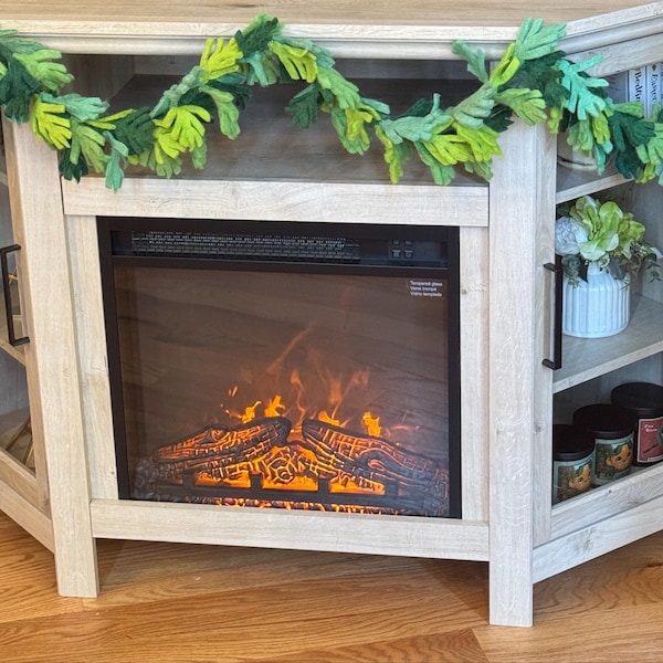 Vine Garland. Felt Leaf Garland. Felt Vine Garland. 6ft - Etsy