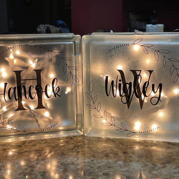 Personalized Family/last Name Wall Decal Sticker - Etsy