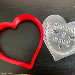 Scallop Shell Cookie Cutter 3D Printed Custom Cookie and Fondant Cutter ...