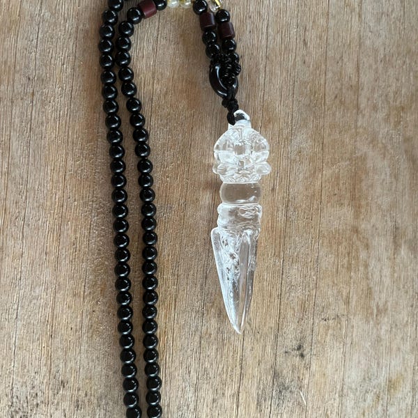 1pcs 18 Sided Vogel Style Clear Natural Quartz Crystal Wand DT Point ...