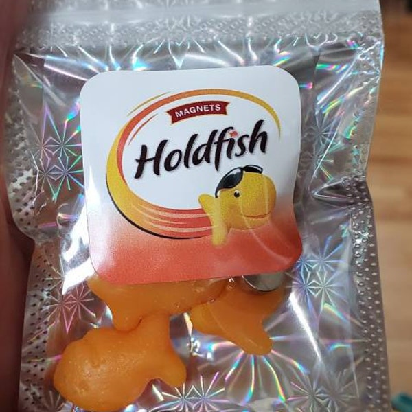 Holdfish Fridge Magnets for Goldfish Crackers Lover, Easter Gift, Set ...