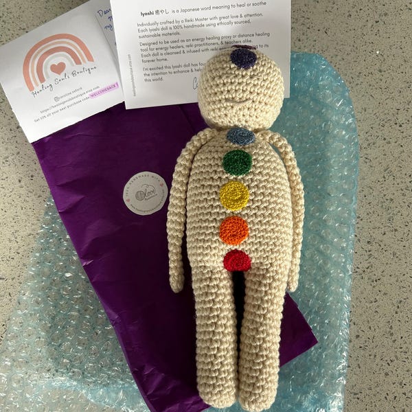 Reiki Doll, Distance Healing Tool for Reiki Practitioner, Reiki Master ...