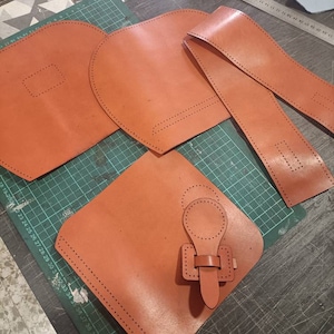 DIY Leather Origami Crane, PDF Pattern for Leather Crane, Hanging ...