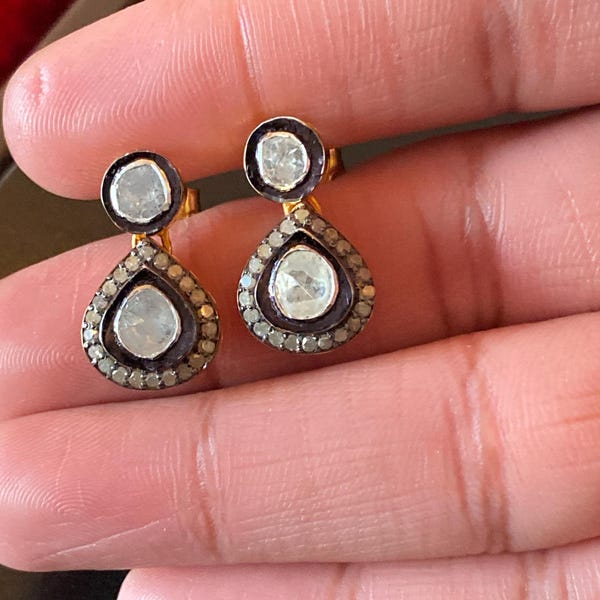 Natural Pave Diamond Butterfly 23 Mm X 20 Mm Pendant Necklace, 925 ...