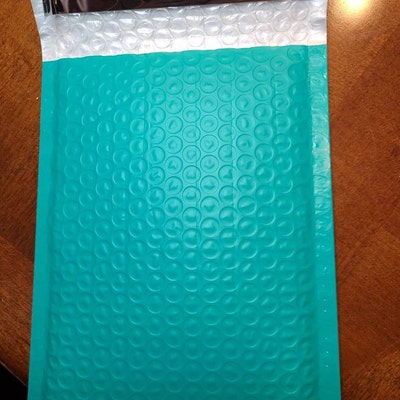 5''x7'' Blue Poly Bubble Mailers, Colors Padded Shipping Mailing ...