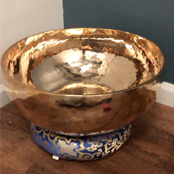 Lord Kaal Vairab With Tree of Life Adorned Fancy Gong Beautifully ...