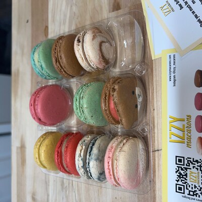Izzy French Macarons Surprise Me Flavors Assorted Standard Packaging ...