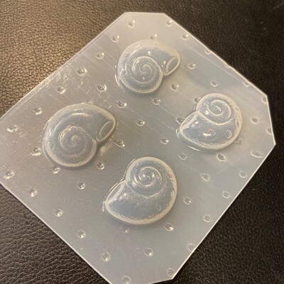 6pc Mini Chubby Crescent Moon and Star Flexible Plastic Mold for Resin ...