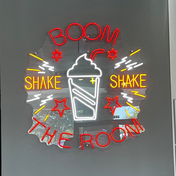 Living Room Decor Aesthetic Neon Sign Statue Art Work for Walls, Home ...