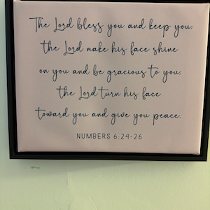 Custom Scripture Wall Art Personalized Bible Verse Sign - Etsy