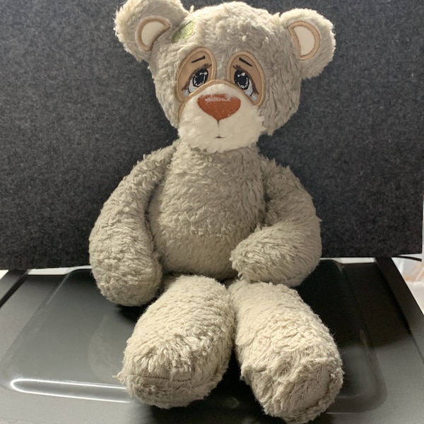 ITH Memory Bear Embroidery File: Teddy & Lovey (digital Download) - Etsy
