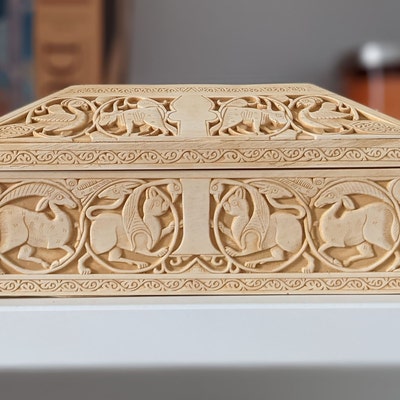 Medieval Charlemagne Chess Pawn 11th Century Faux Ivory Replica ...