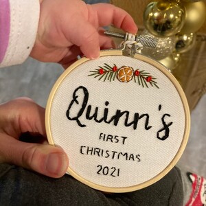 Pattern Custom Name Hand Embroidery - Etsy