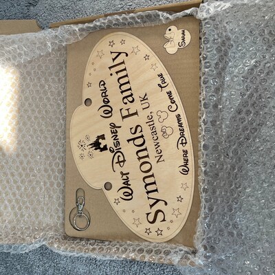 Disney Themed Pram Sign Stroller Sign Personalised Push Chair Sign ...