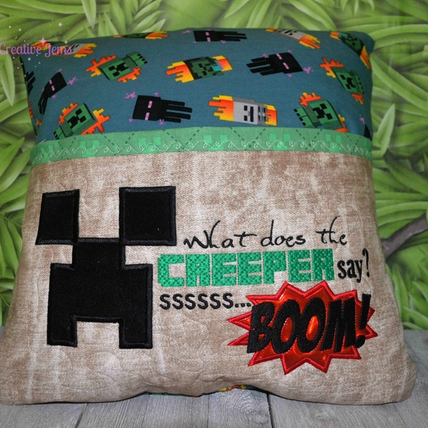 INSTANT DOWNLOAD "what Does the Creeper Say?" Minecraft Inspired ...