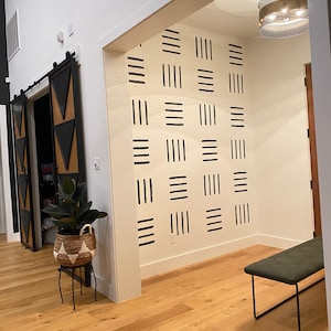 Mudcloth Stencil Stencil Design Tile Stencil Vintage Tile | Etsy