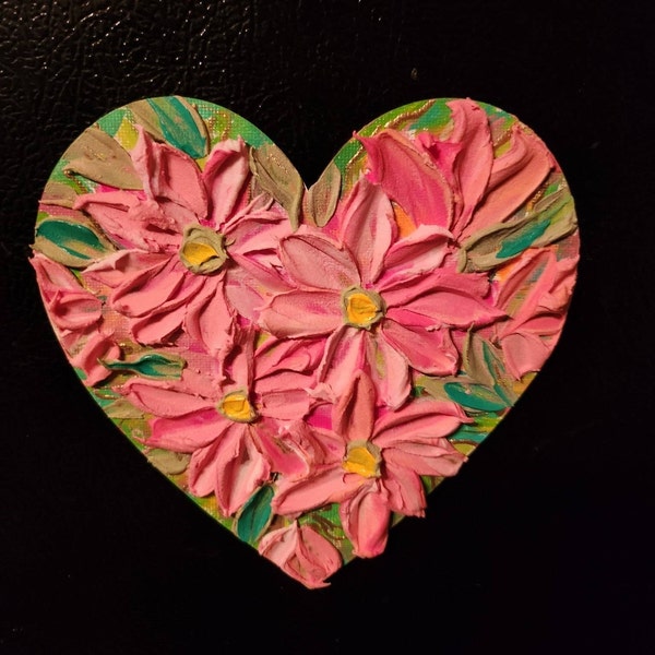 Original Painting Fall Color Roses Bouquet in Chinoiserie Vase Abstract ...