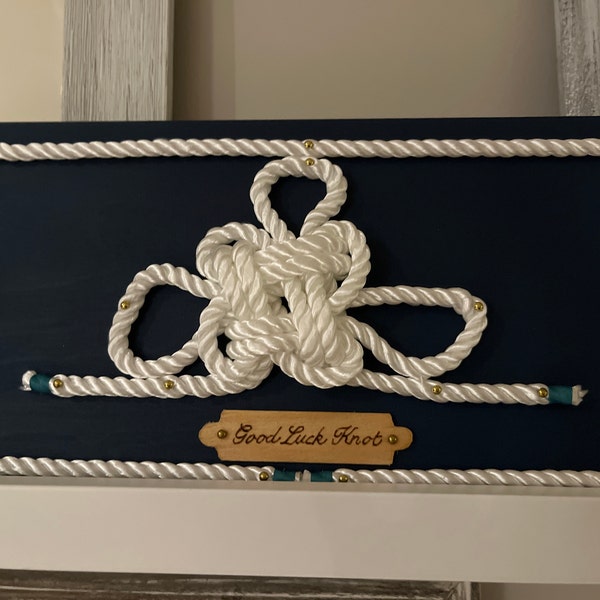 Handcrafted Nautical Decor-ocean Plait/decorative Knots/rope Wall Art ...