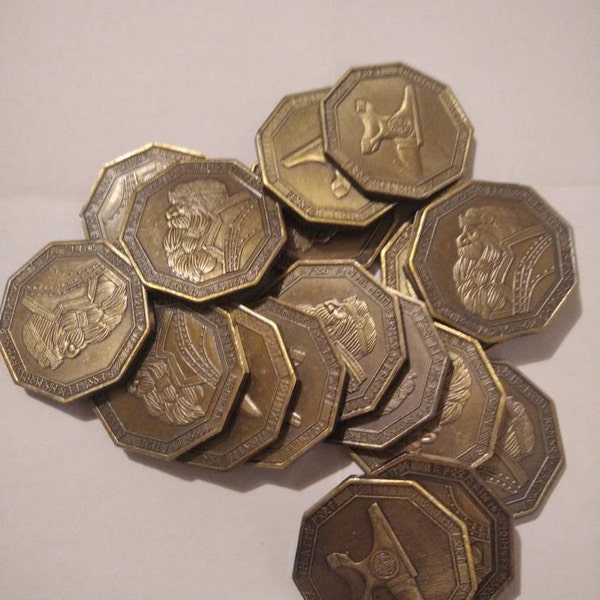Fantasy Coins - Dwarven Gold - Etsy
