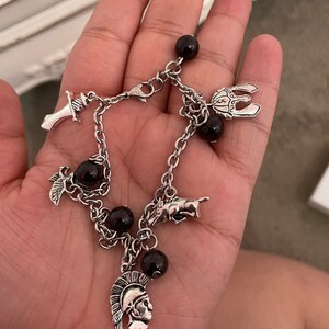 Ares Charm Bracelet Greek Mytholgy Jewelry Greek Gods - Etsy