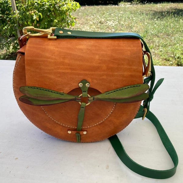 PDF & DXF Leather Dragonfly PDF Pattern - Etsy