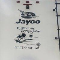 Funny Rv Decal, We Haven't Been Everywhere but It's on Our List Adventure Awaits, Rv Decor, Rv ...