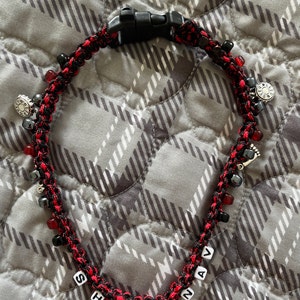 Option3 Custom Made Paracord Hash House Harriers Necklaces glass Beads ...
