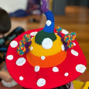 Twisted Toadstool DIGITAL Crochet PATTERN. This is a Pattern, Not a ...