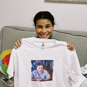 Custom Face Tshirt Customizable Shirts Face on T Shirt Funny Photo ...