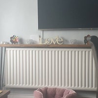 Rustic Radiator Cover With Hairpin Legs Radiator Shelf - Etsy UK