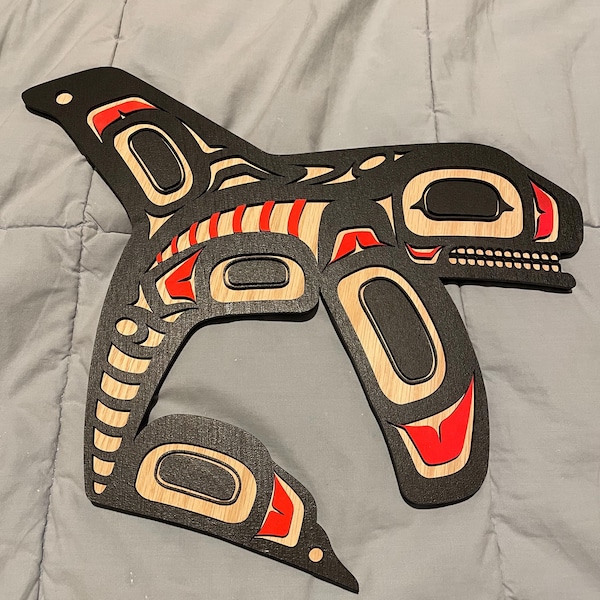 Coast Salish Moon Wall Art - Etsy Canada