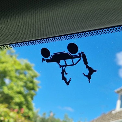 2 Ducks With 4 Door Vehicle Decal Windshield Easter Egg for - Etsy