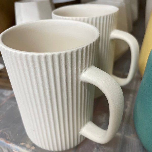 Mug Mold, Slip Casting Mold Ceramics and Porcelain, Craft Kit,plaster ...