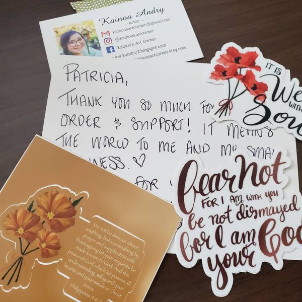 Bible Verse Stickers Faith Stickers Set of 3 Vinyl Stickers Psalm 121 ...